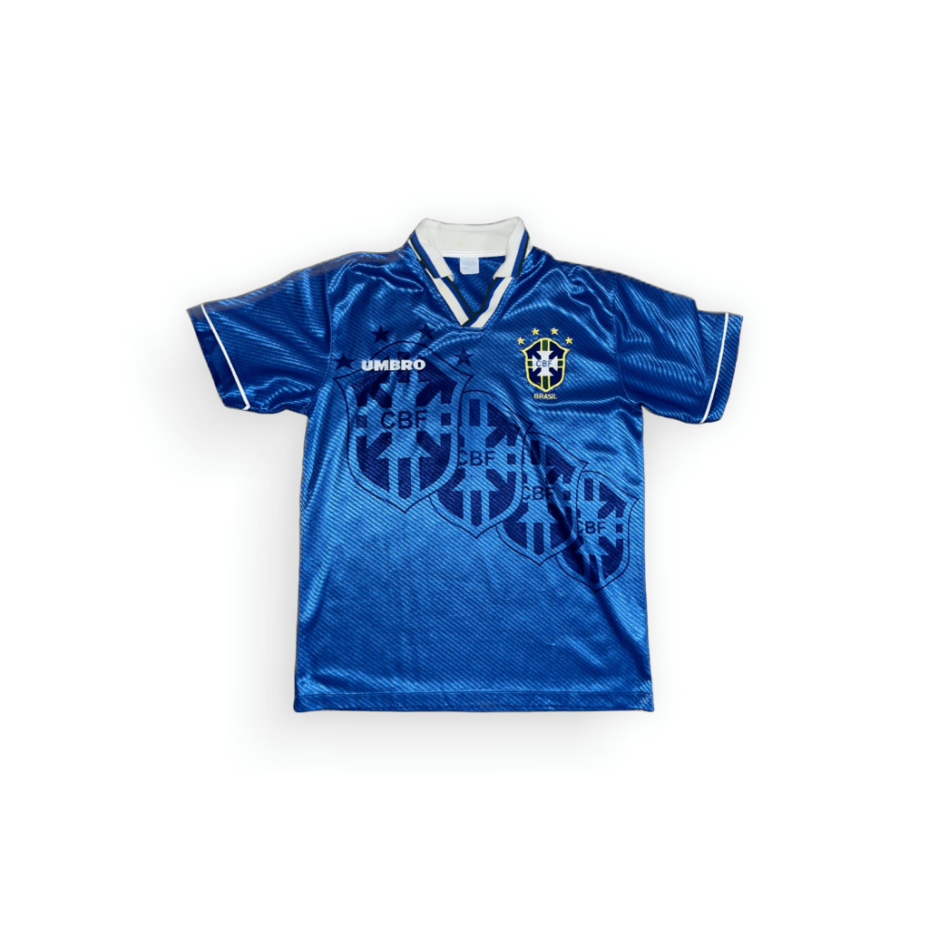 Brazil Retro Away Football Shirt 1994-96 - SOCCERLORDS