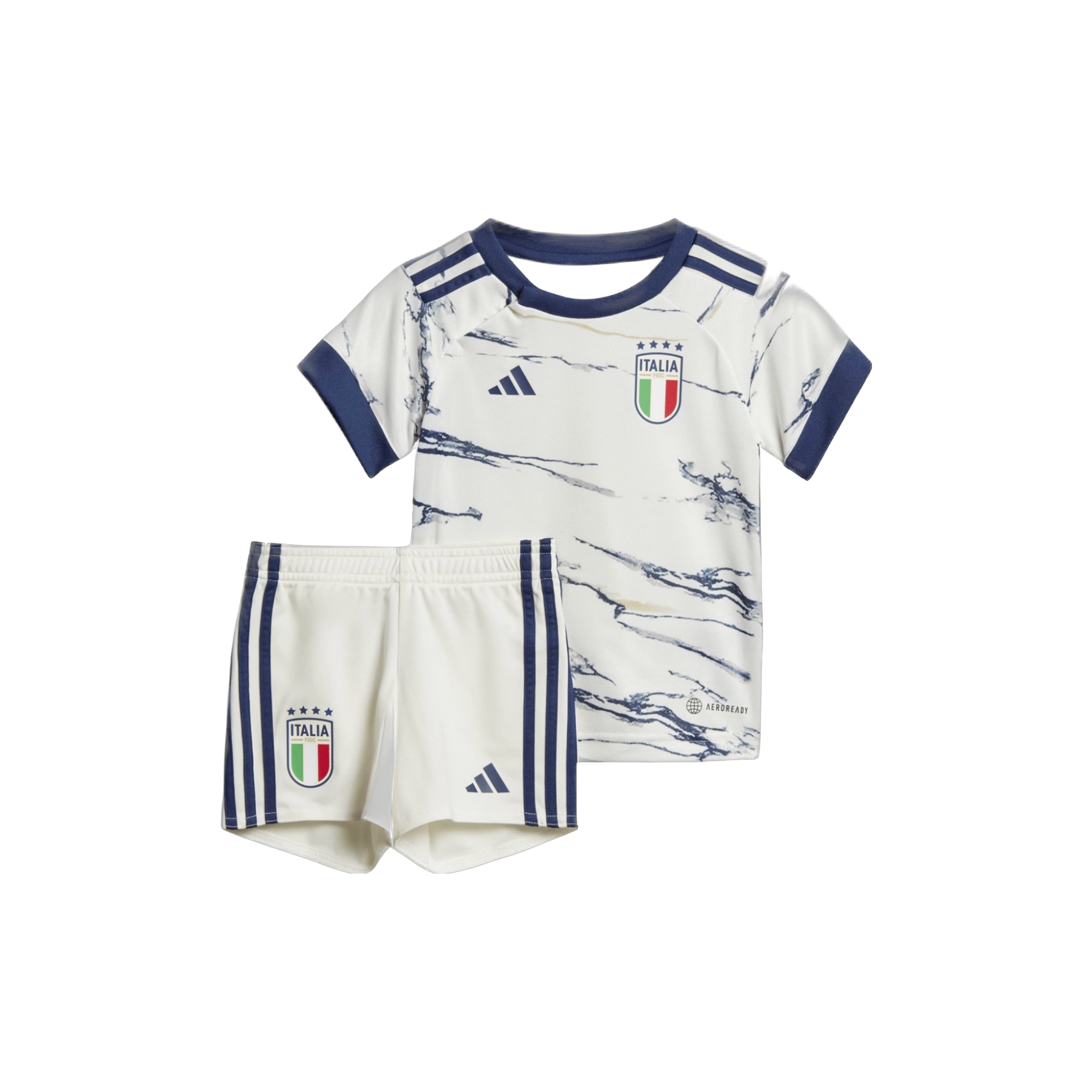 Italy Away Kids Football Kit 2023-24 - SOCCERLORDS
