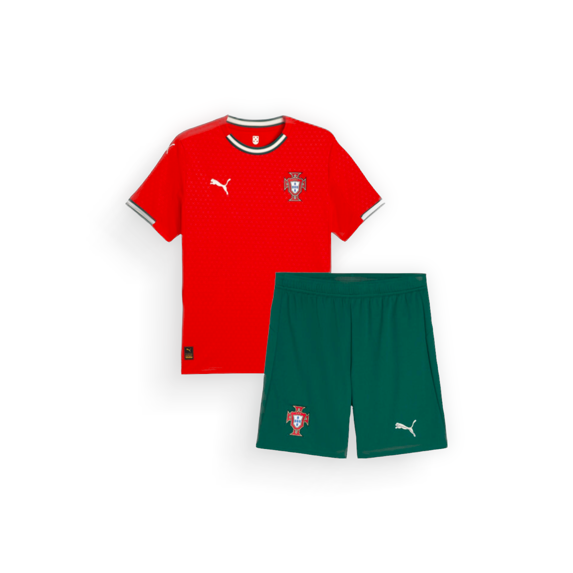 Portugal Kids Home Football Kit 2025 - SOCCERLORDS