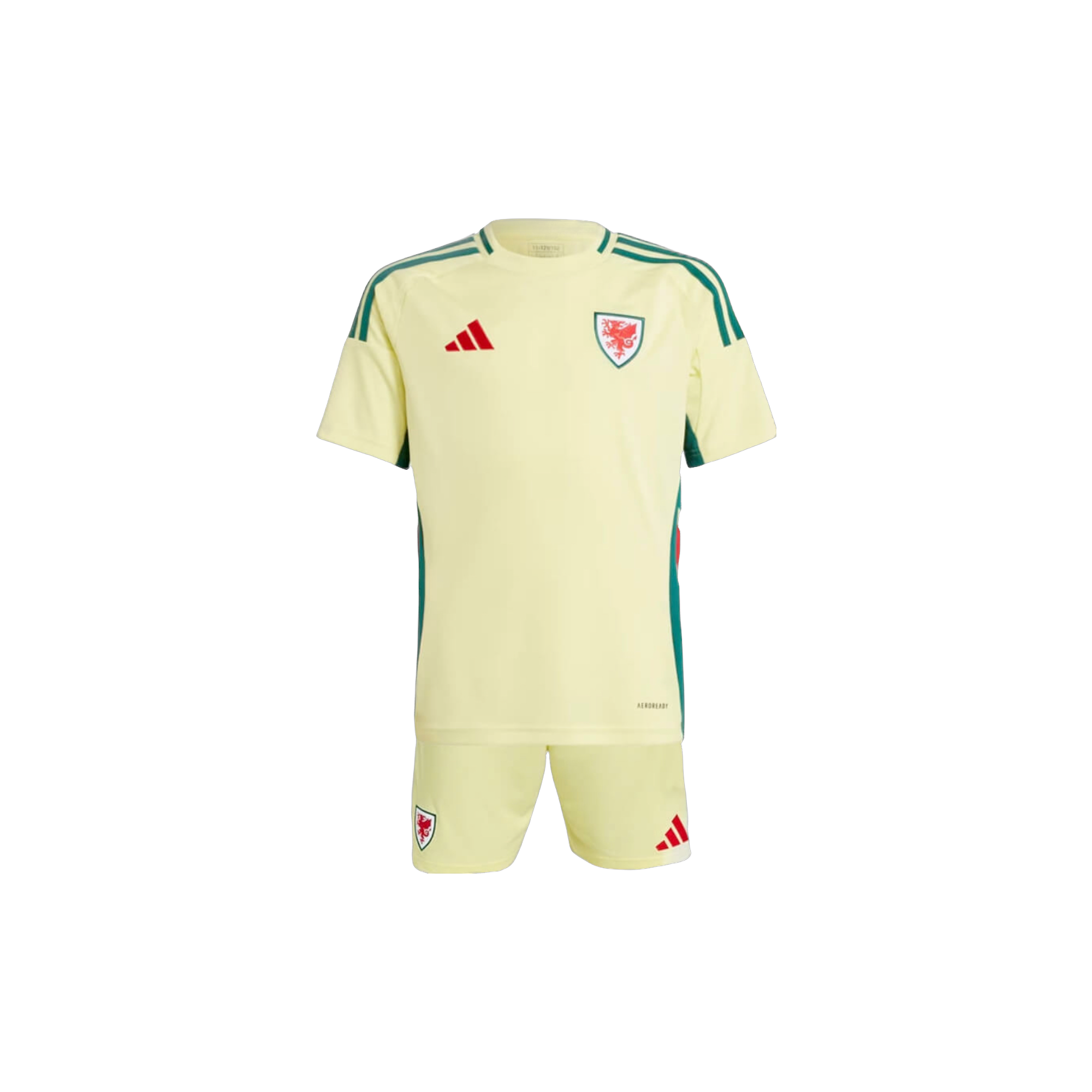 Wales Away Kids Football Kit 2024-25 - SOCCERLORDS