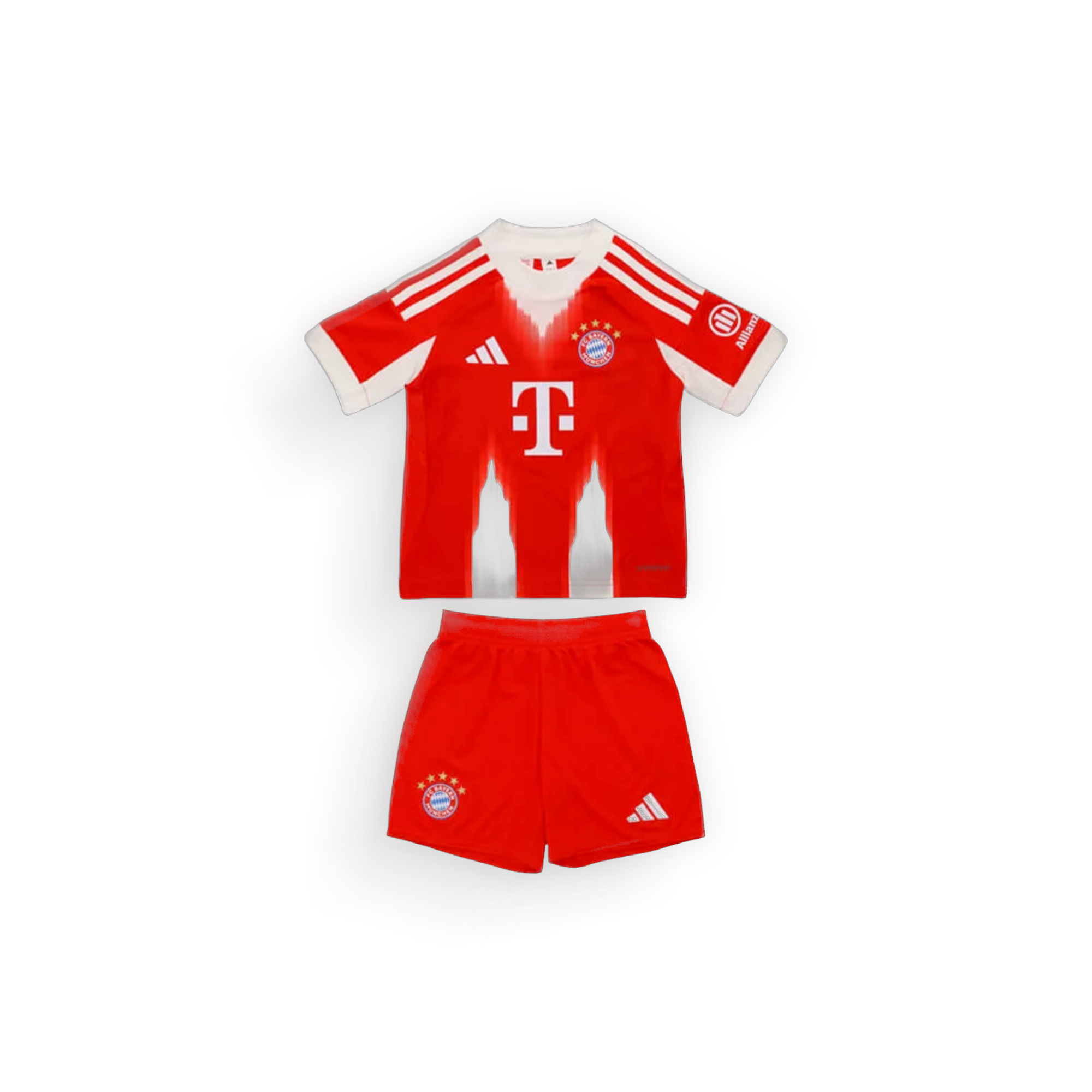Bayern Munich Home Kids Football Kit 2025-26 - SOCCERLORDS