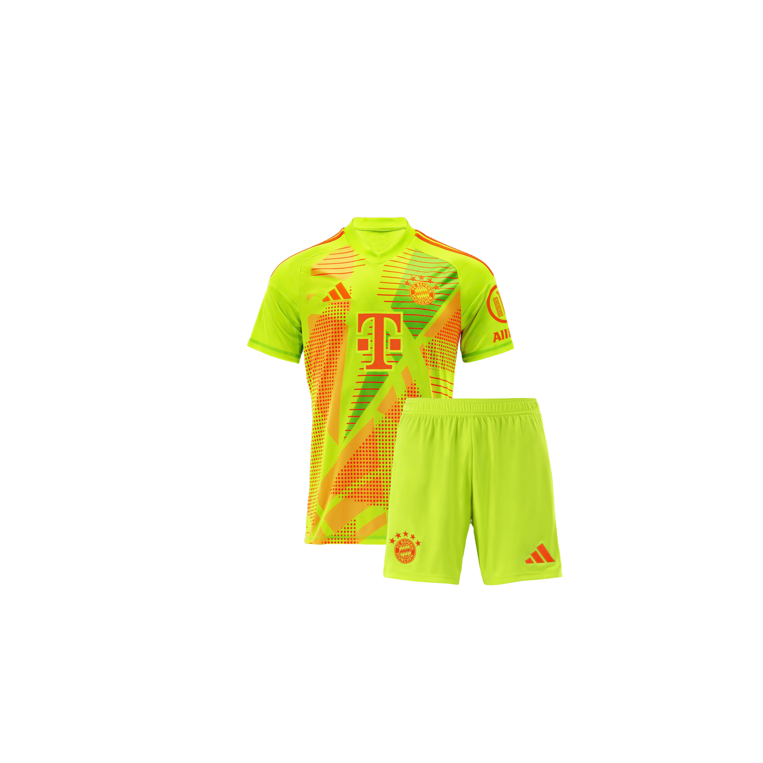 Bayern Munich Kids Goalkeeper Kit 2024-25 - SOCCERLORDS