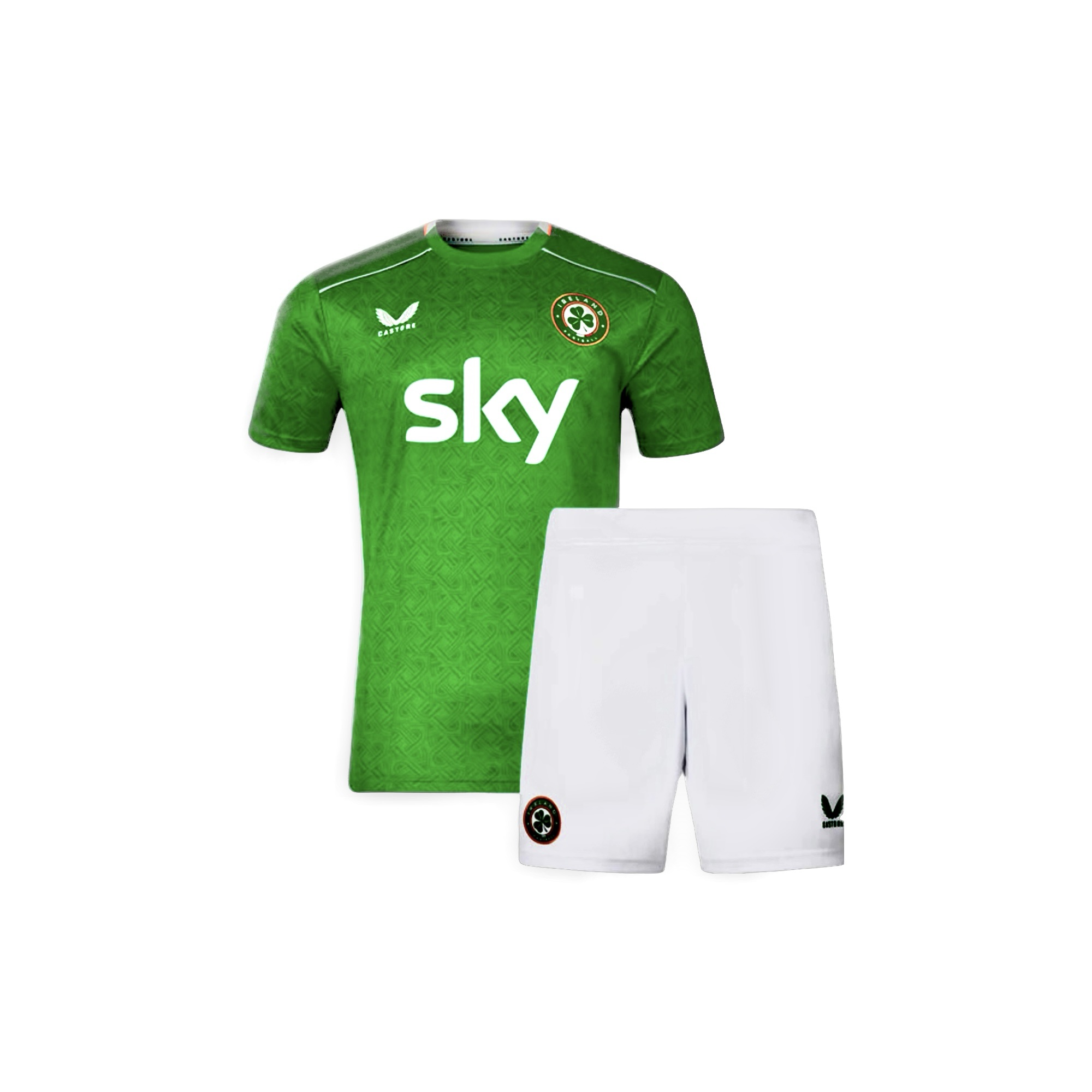Republic of Ireland Home Kids Football Kit 2024-25 - SOCCERLORDS