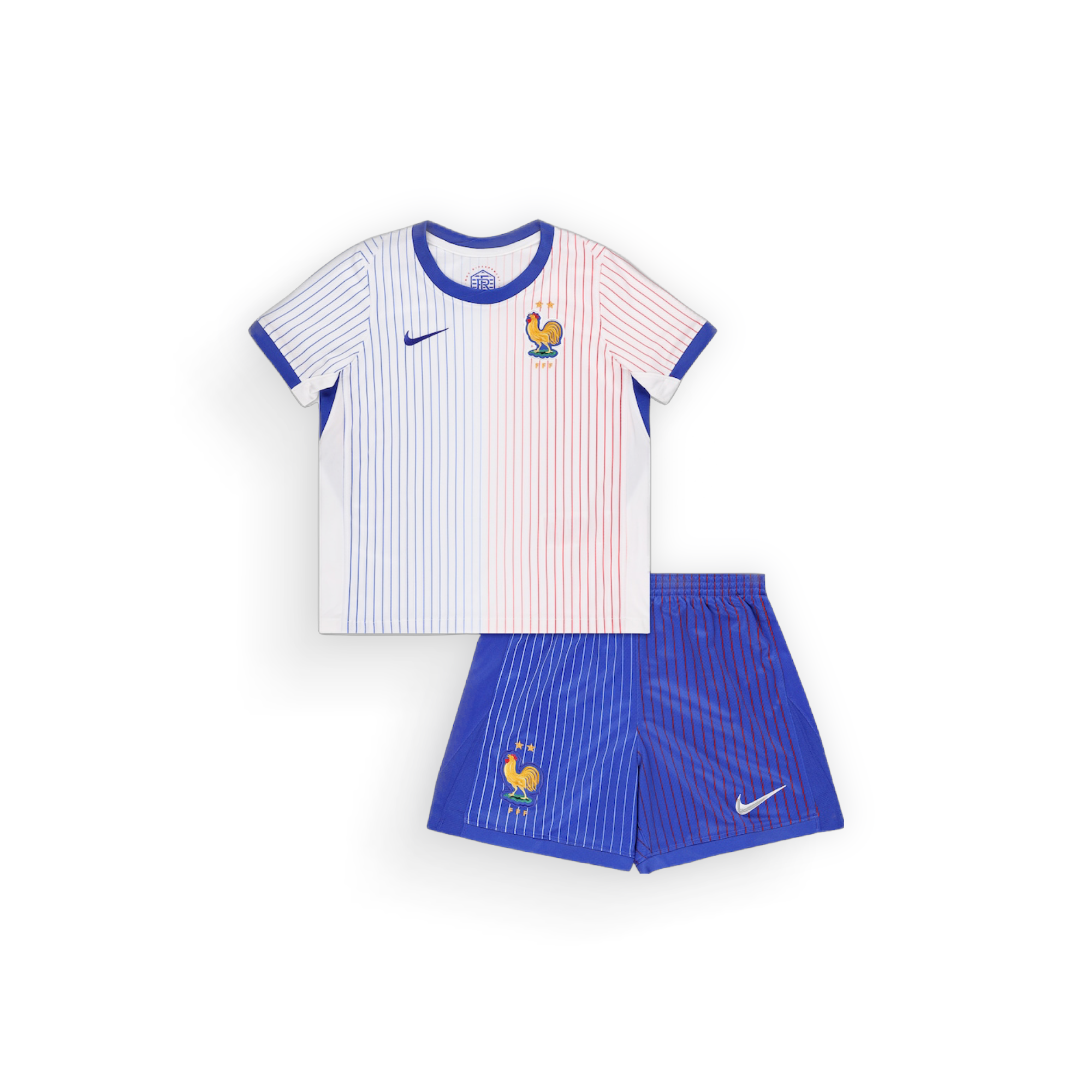 France Away Kids Football Kit 2024-25 - SOCCERLORDS
