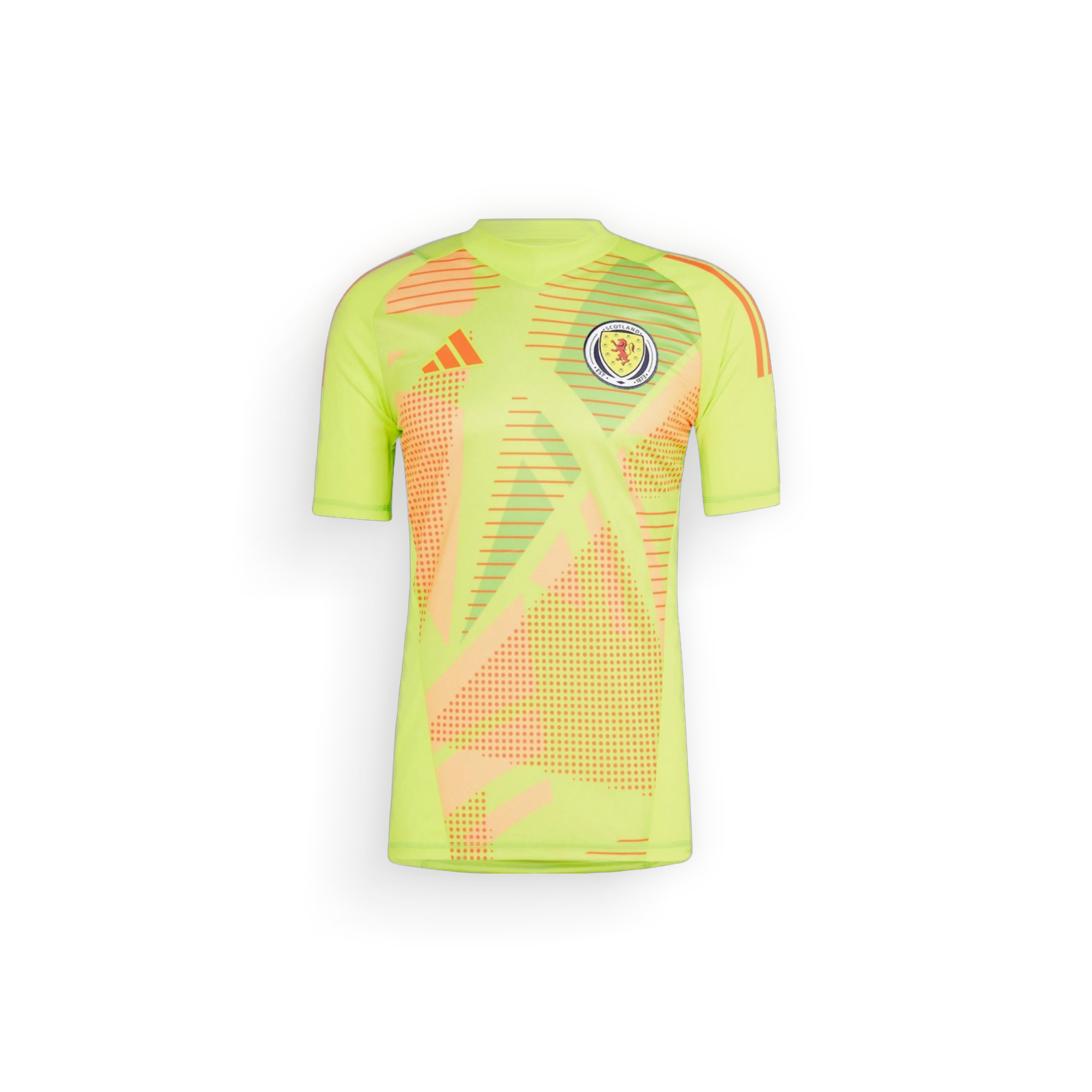Scotland Goalkeeper Football Shirt - Yellow 2024-25 - SOCCERLORDS