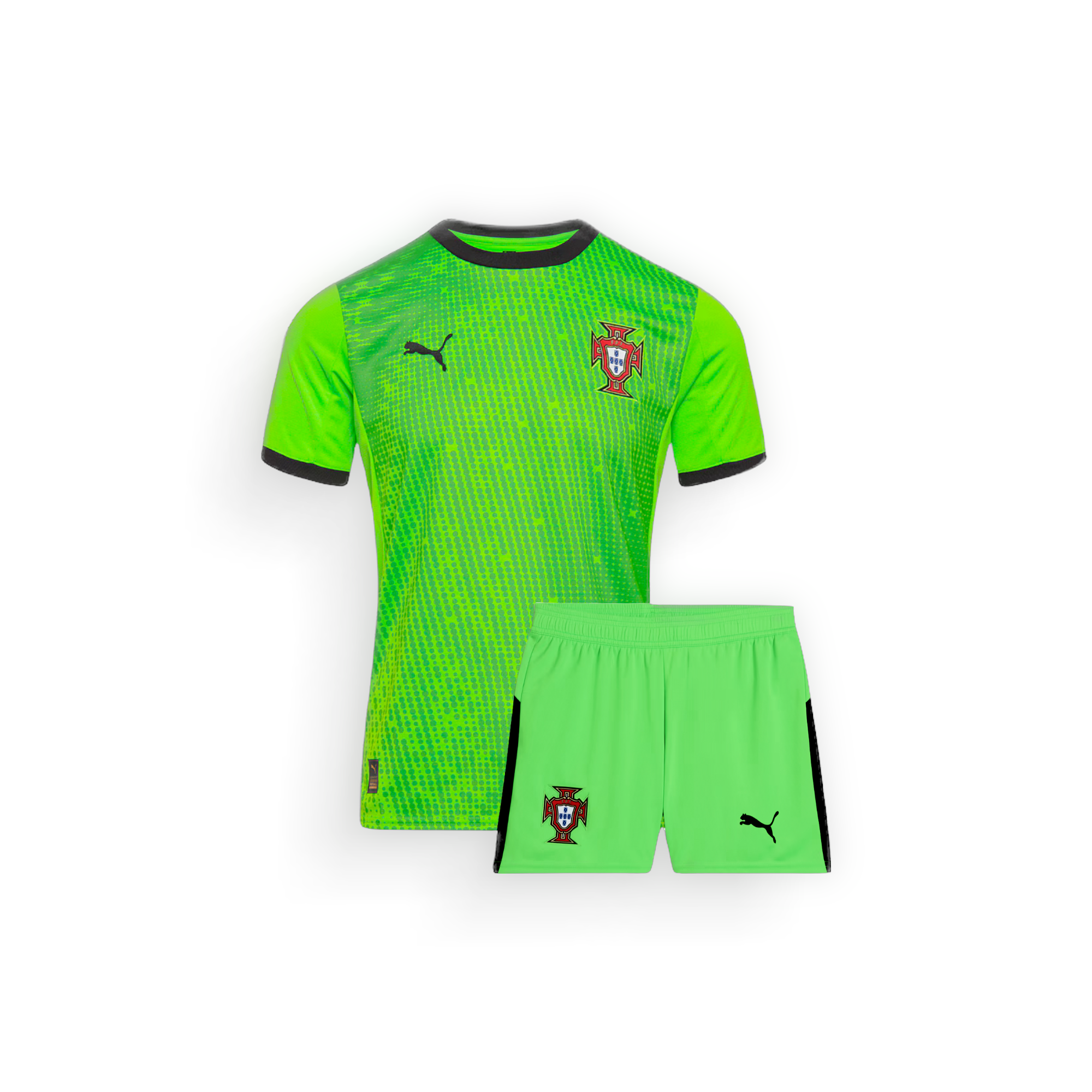 Portugal Kids Goalkeeper Football Kit 2025-26 - SOCCERLORDS