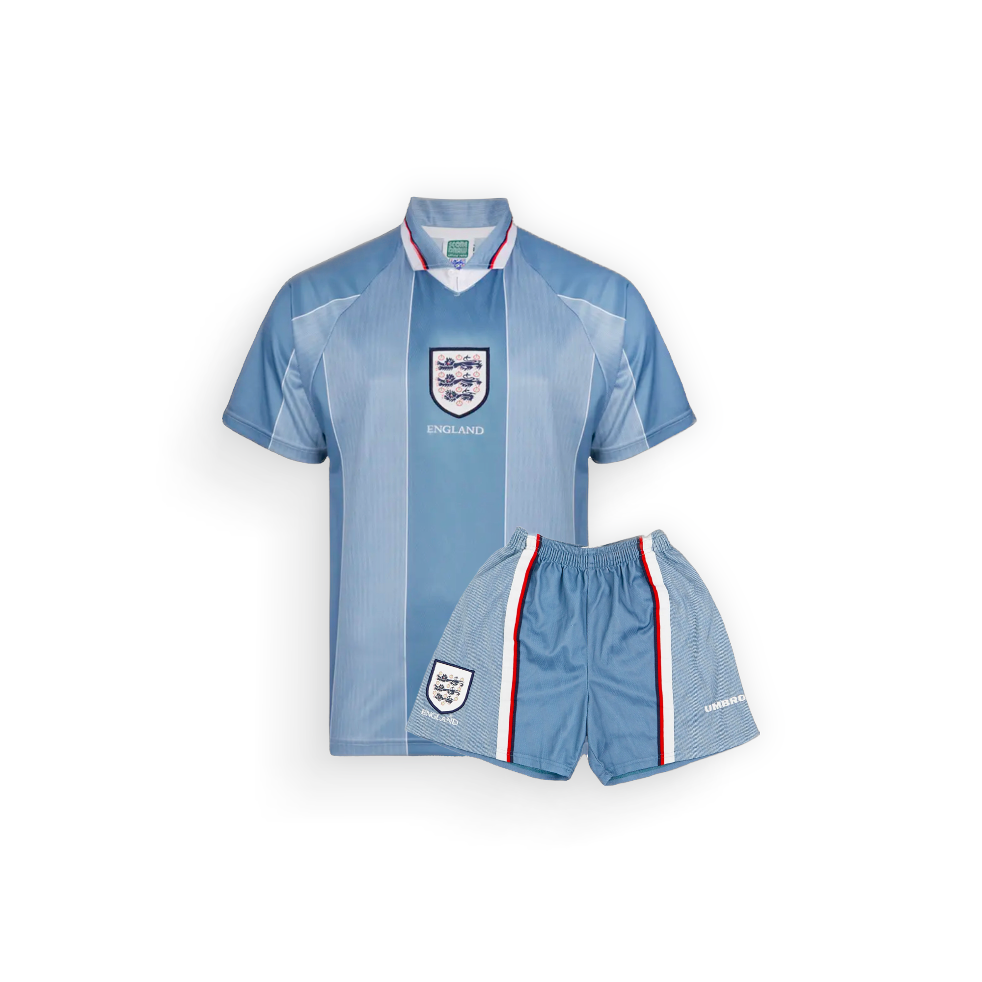 England Retro Away Kids Football Kit 1996 - SOCCERLORDS