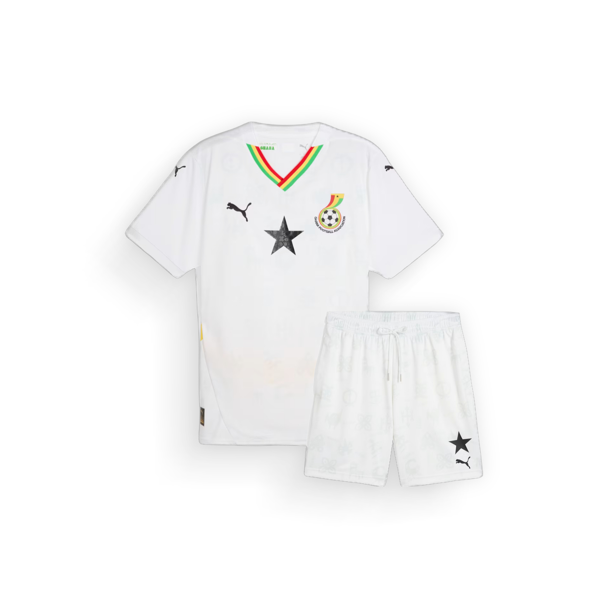 Ghana Home Kids Football Kit 2025-26 - SOCCERLORDS