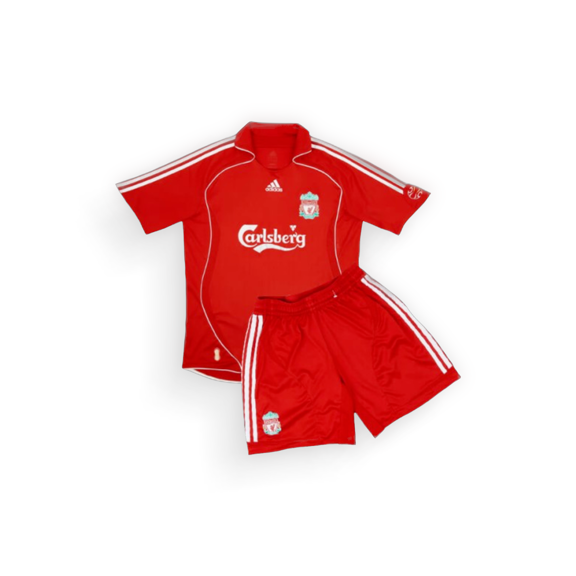 Liverpool FC Retro Home Kids Football Kit 2006-08 - SOCCERLORDS