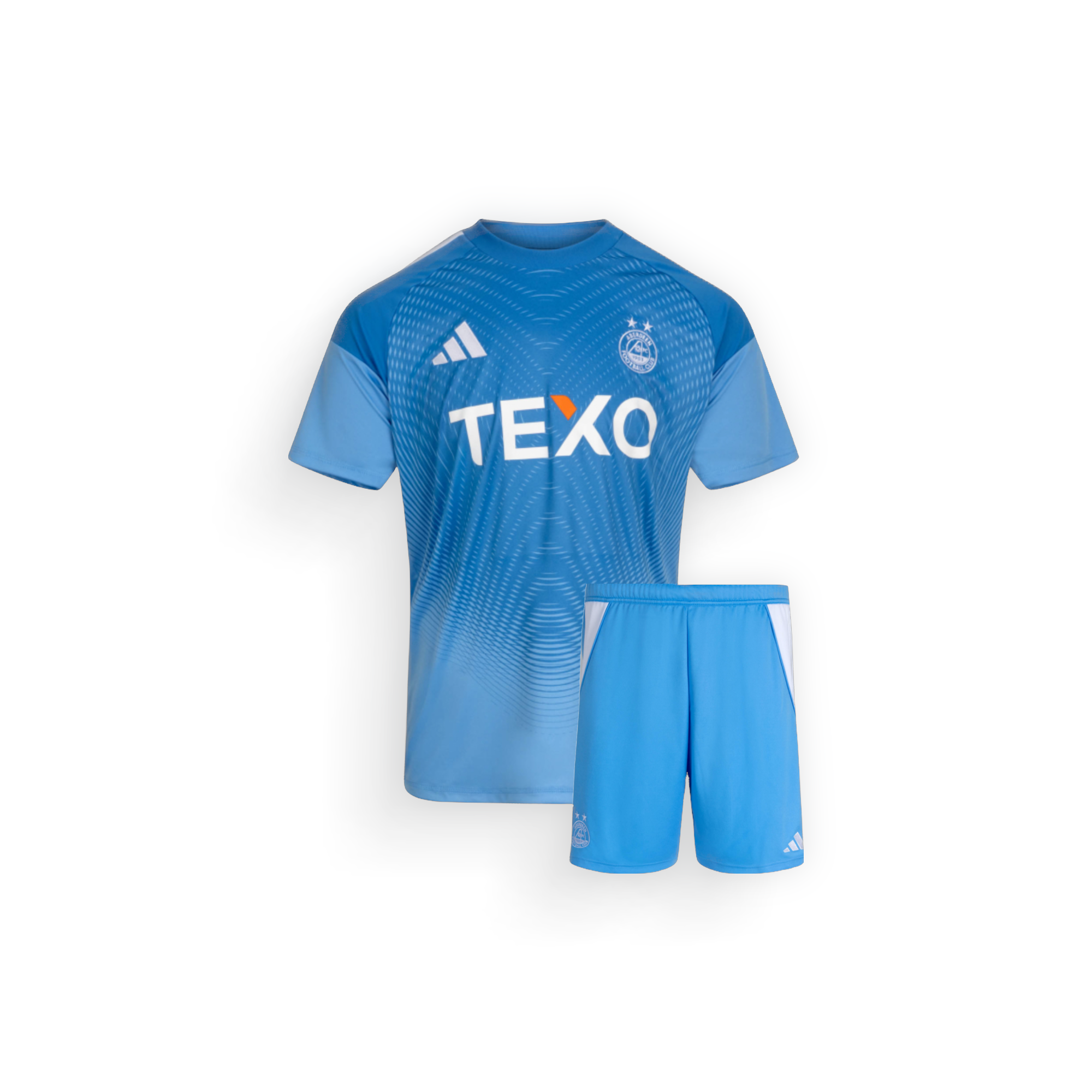 Aberdeen Home Kids Goalkeeper Kit 2025-26 - SOCCERLORDS